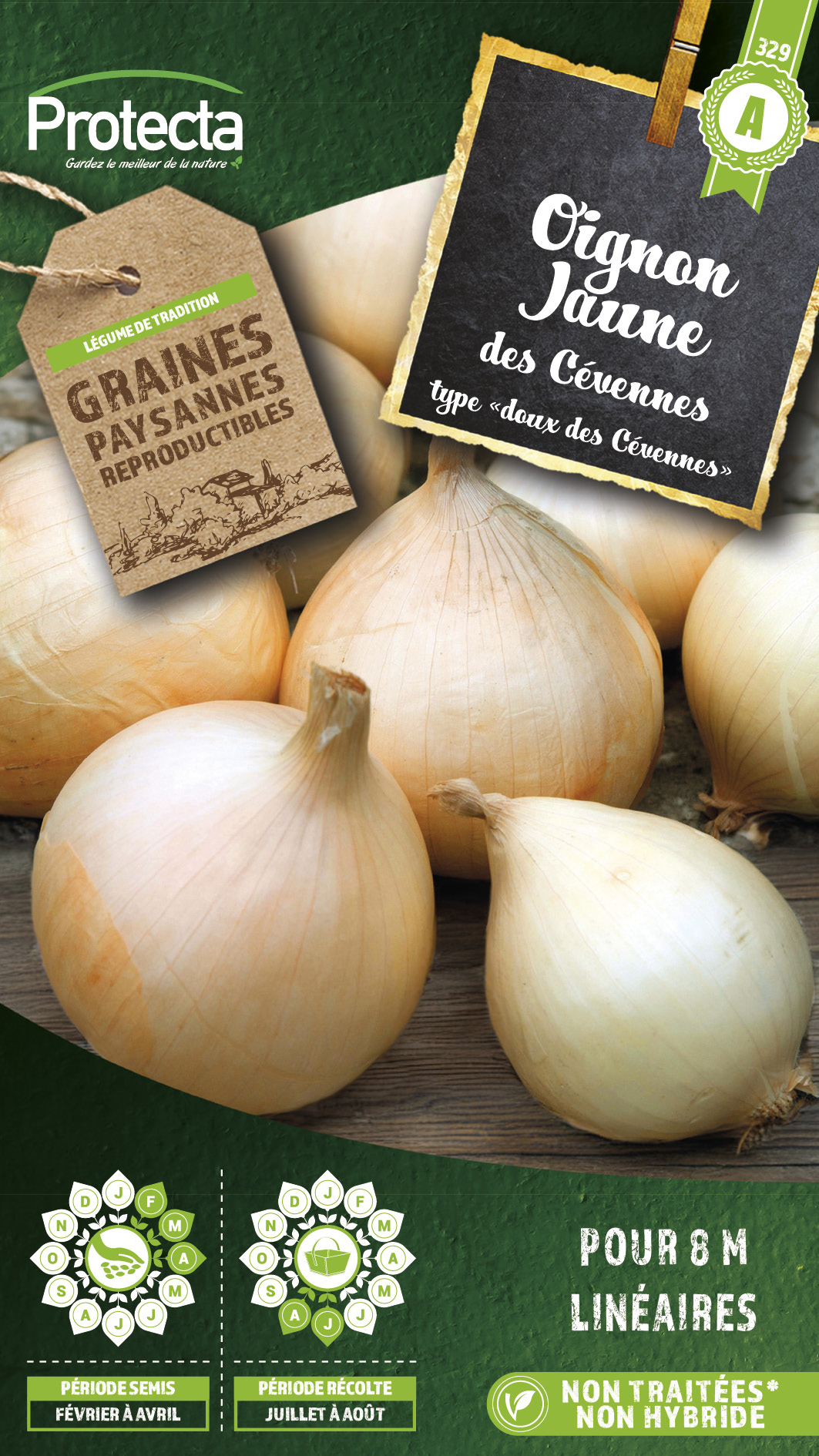 Oignon jaune Cenol sachet 4 g