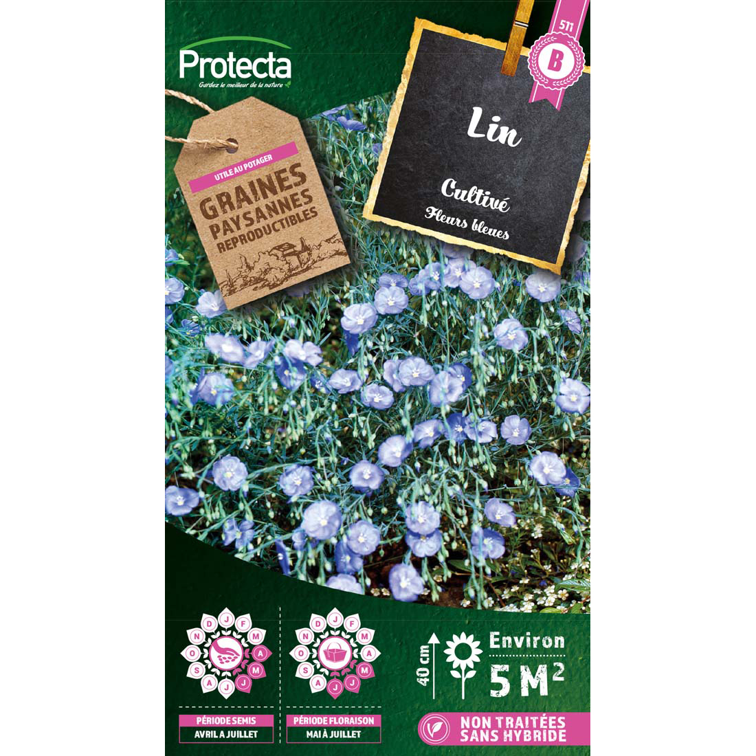 Lin bleu